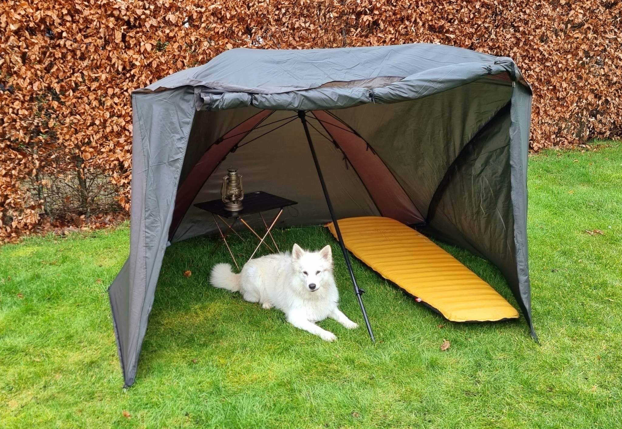 Telt Shelter Parasol til 2 personer – jægerogfisker.dk